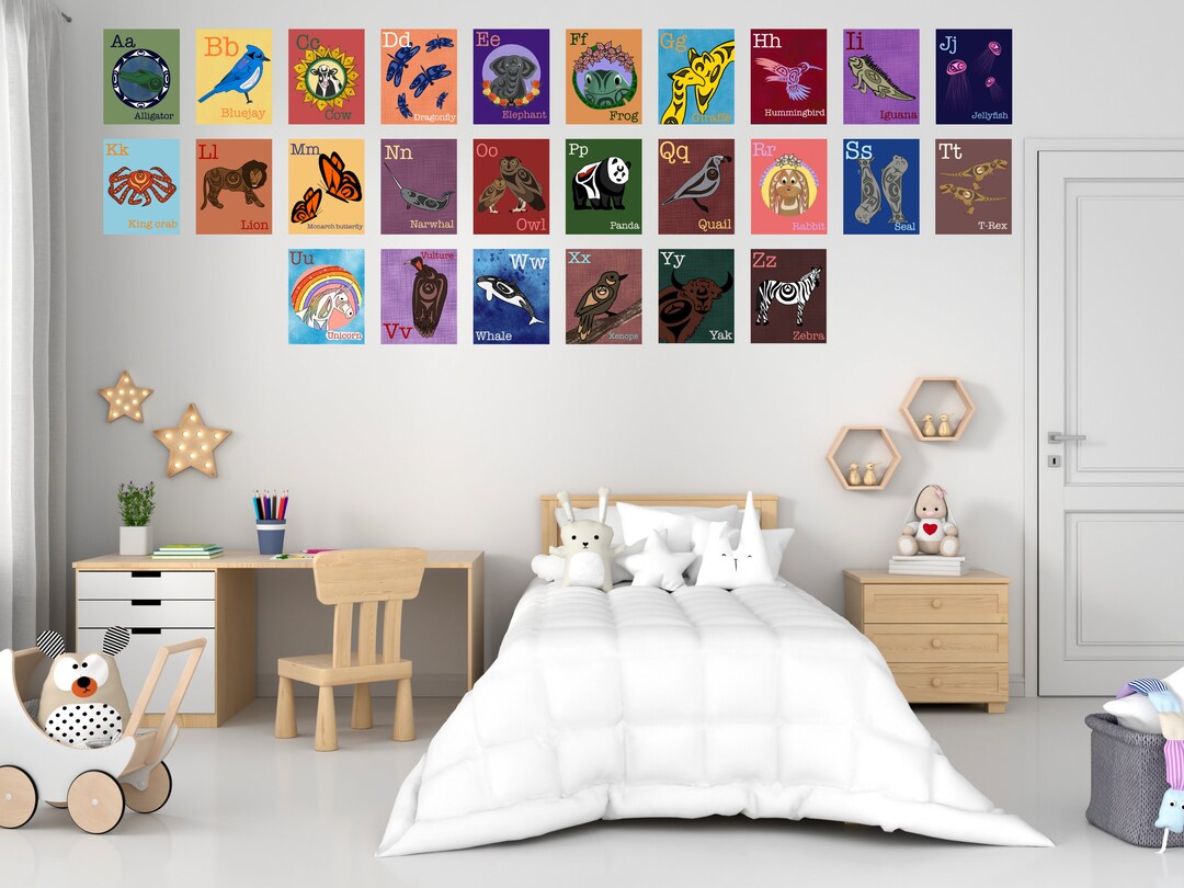 DIGITAL DOWNLOAD Printable Coast Salish Alphabet Perfect for - Etsy