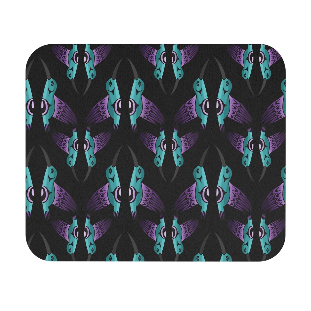 Coast Salish Humming Bird Mouse Pad Indigenous Artwork Native Owned ...