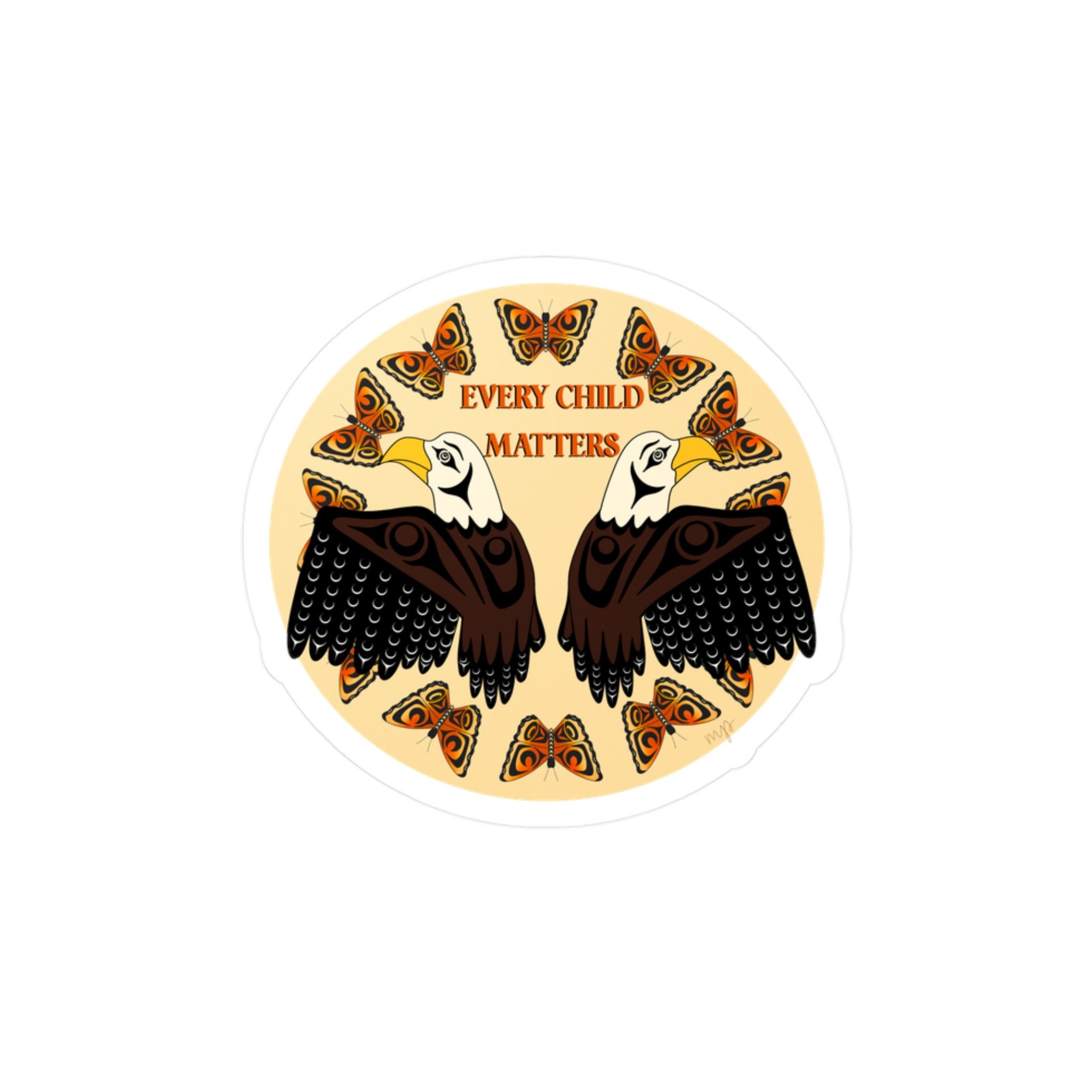 Native American Every Child Matters Indigenous Sticker Native Artist ...