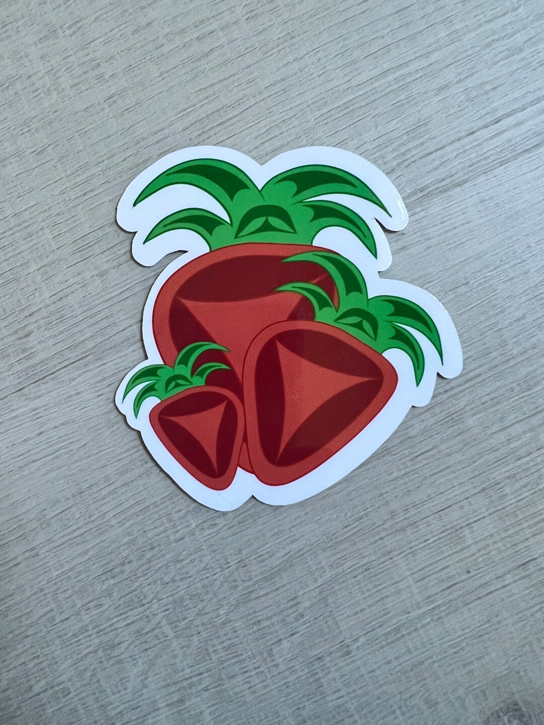 Native American Strawberry Sticker Indigenous Art Native - Etsy