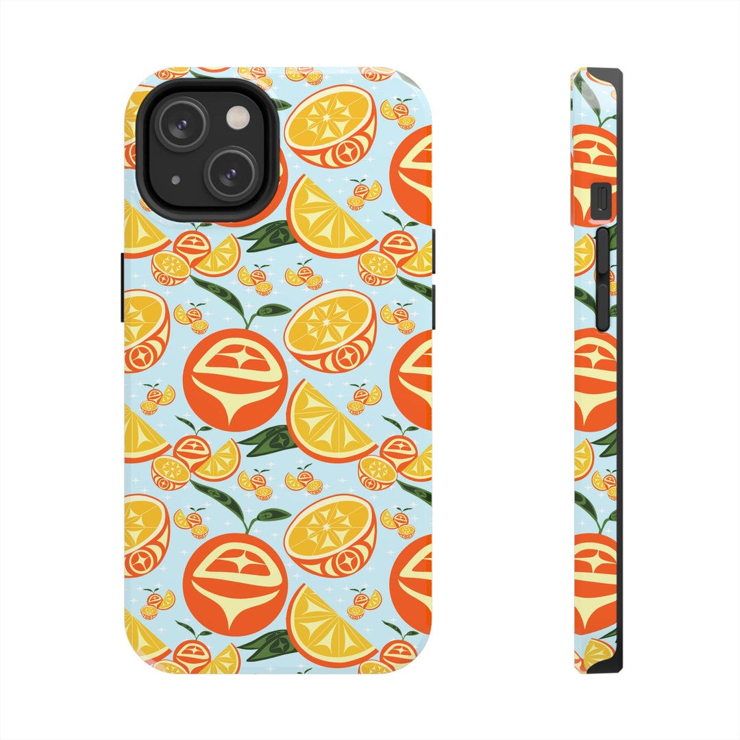 Coast Salish Orange Phone Caseindigenous iPhone Case Native Art - Etsy