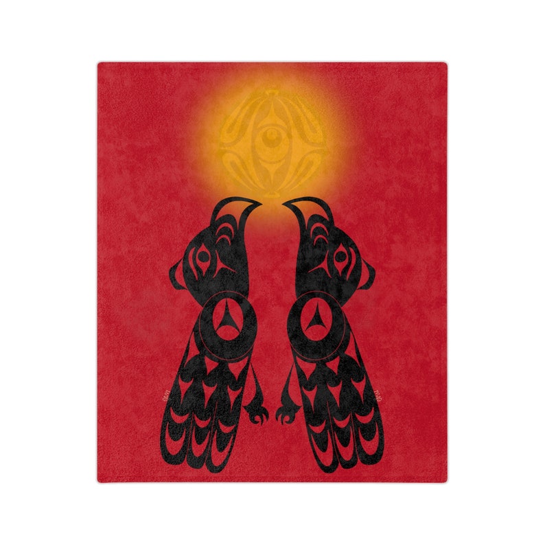 Coast Salish Eagle Design Native American Art Indigenous Owned - Etsy