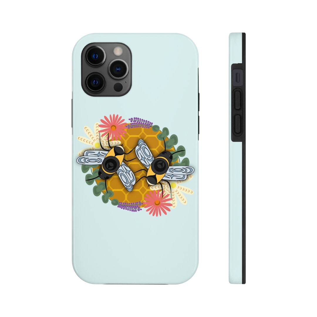 Coast Salish Bee Phone Case Indigenous Phone Case Native Designed ...