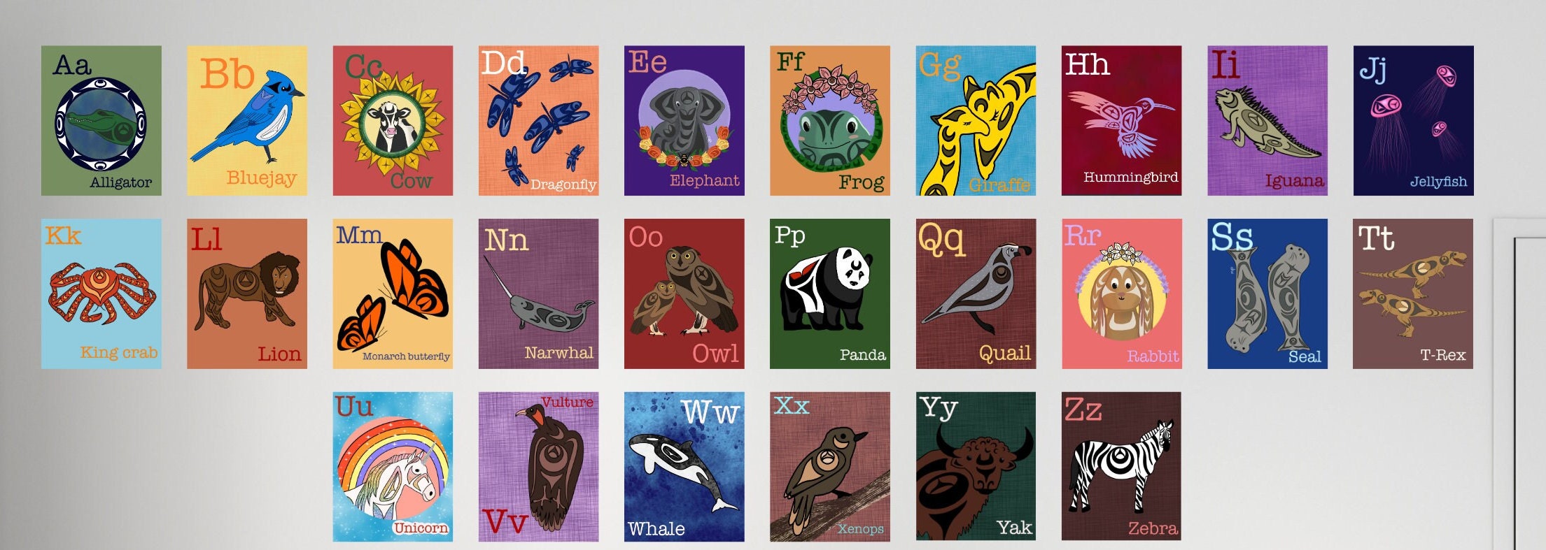 DIGITAL DOWNLOAD Printable Coast Salish Alphabet Perfect for - Etsy