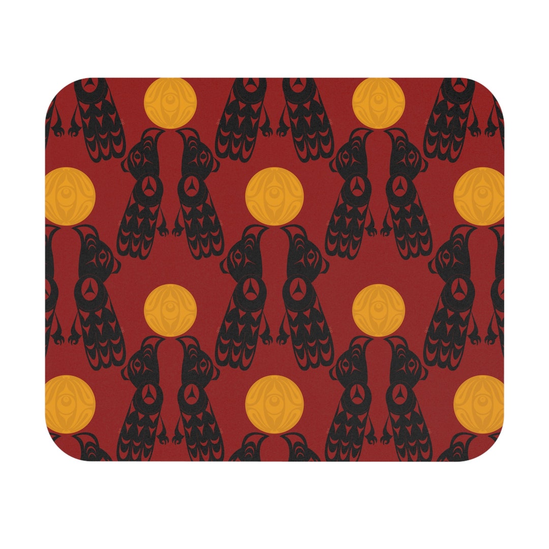 Coast Salish Eagle Mouse Pad Indigenous Artwork Native Owned Business ...