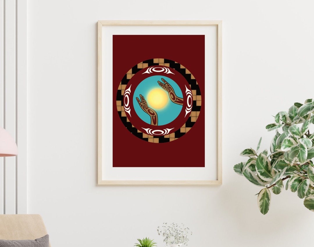 DIGITAL DOWNLOAD* Coast Salish Indigenous Magic Print Digital Download ...