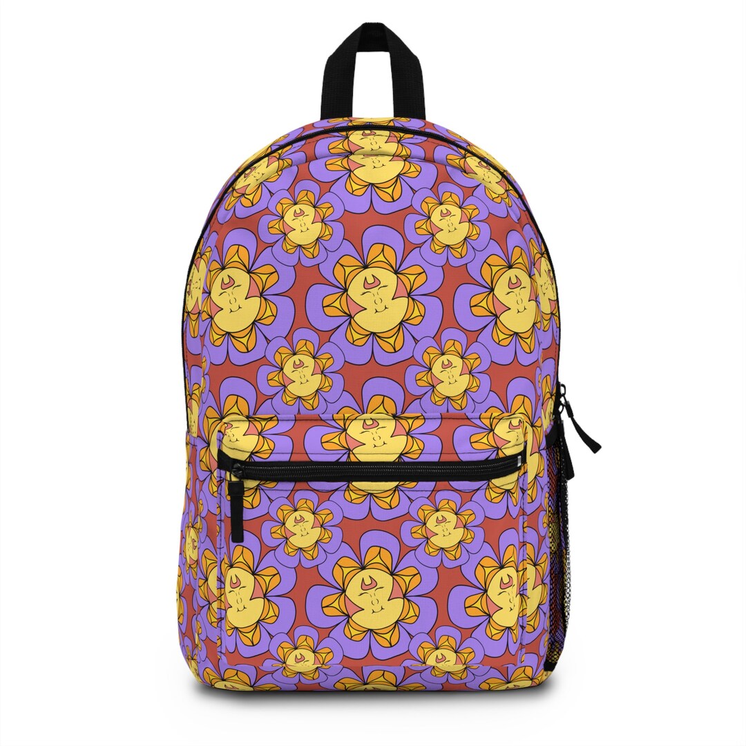 Native American Floral Backpack Kids Backpack Indigenous Artwork Back ...