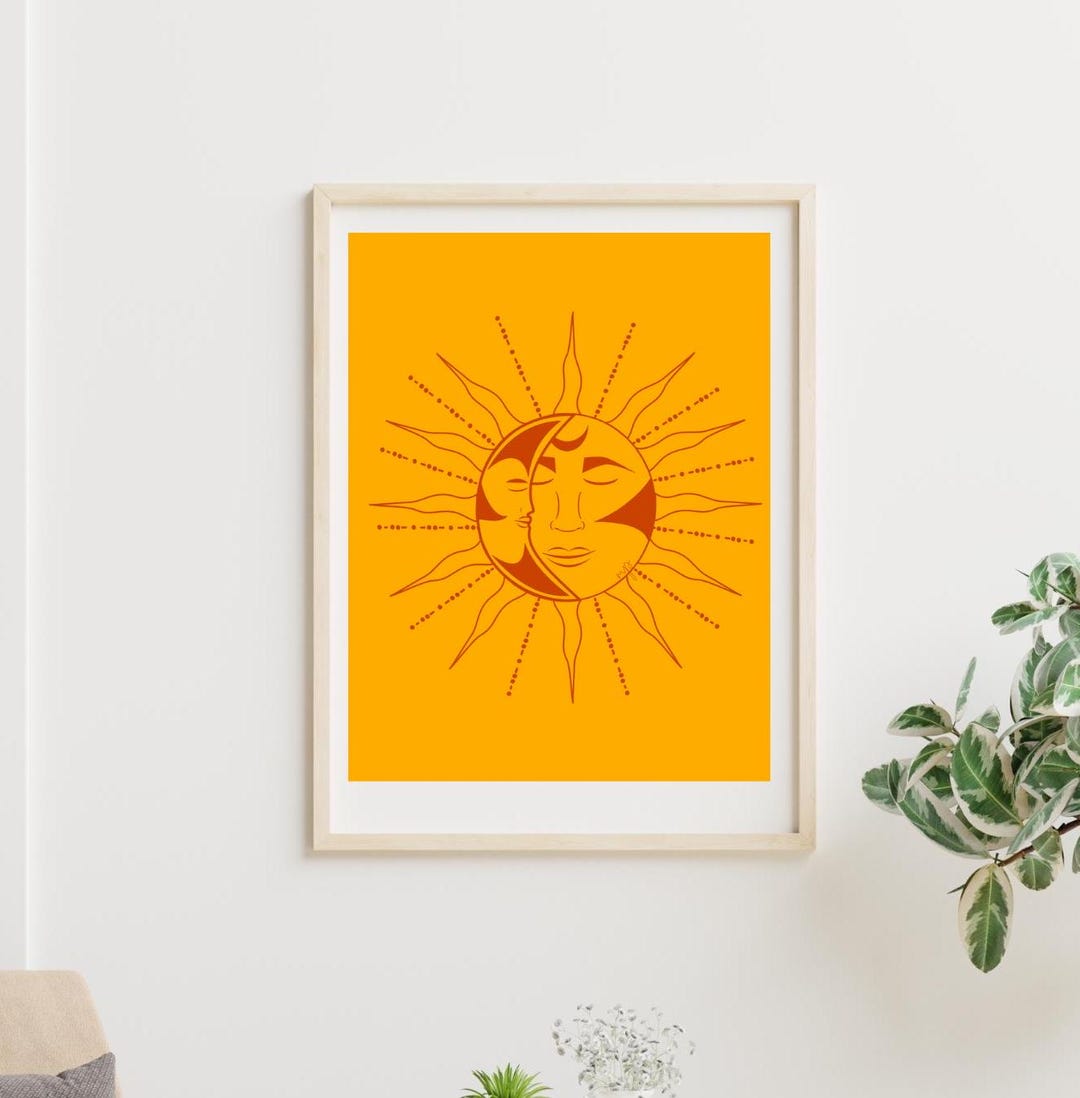 Coast Salish Sun and Moon Digital Download Coast Salish Art Native ...