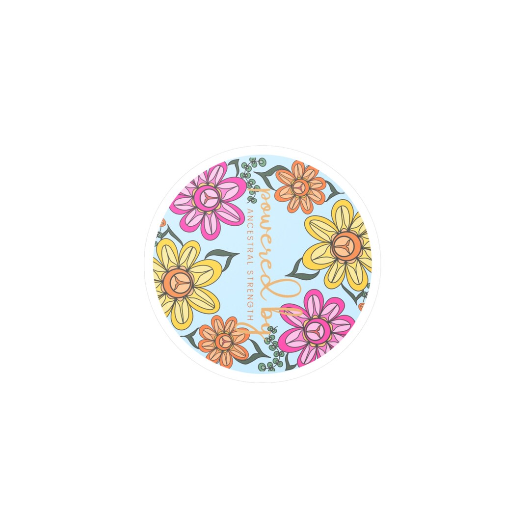 Coast Salish Powered by Ancestral Strength Sticker Native Artist Vinyl ...