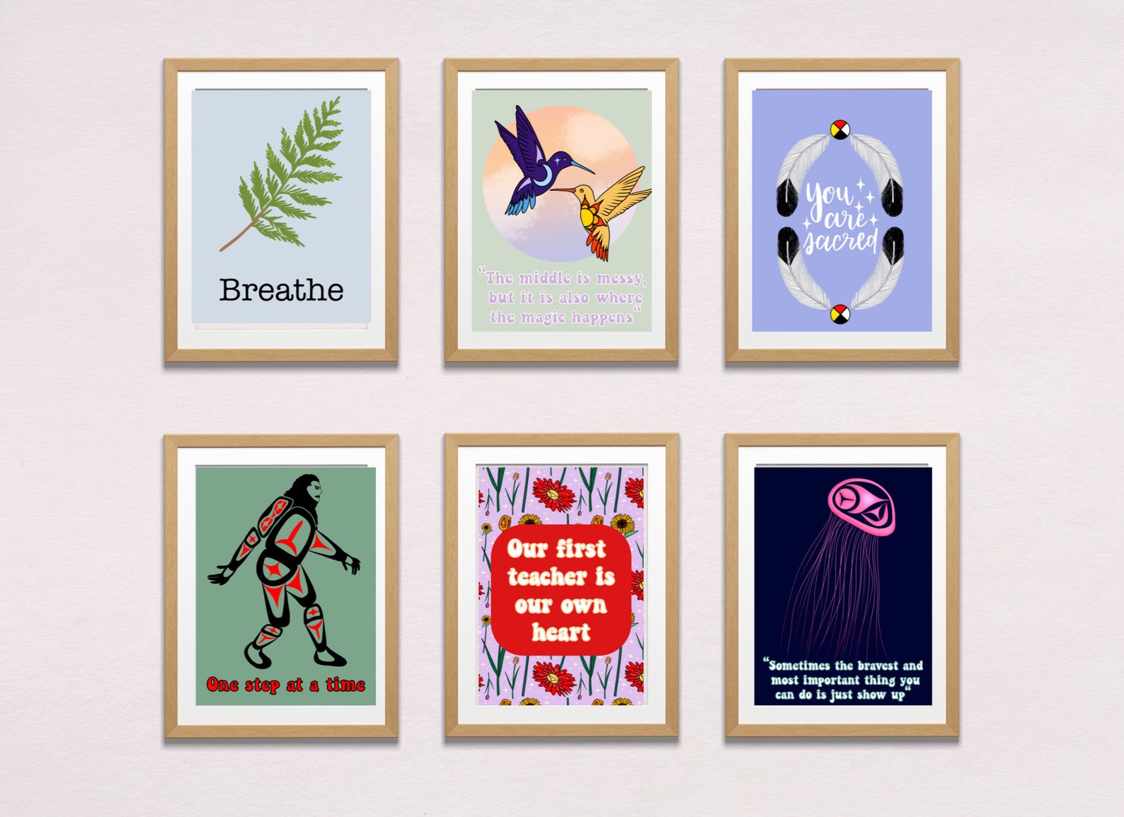 DIGITAL DOWNLOAD* Native American Office Posters Office Decor ...