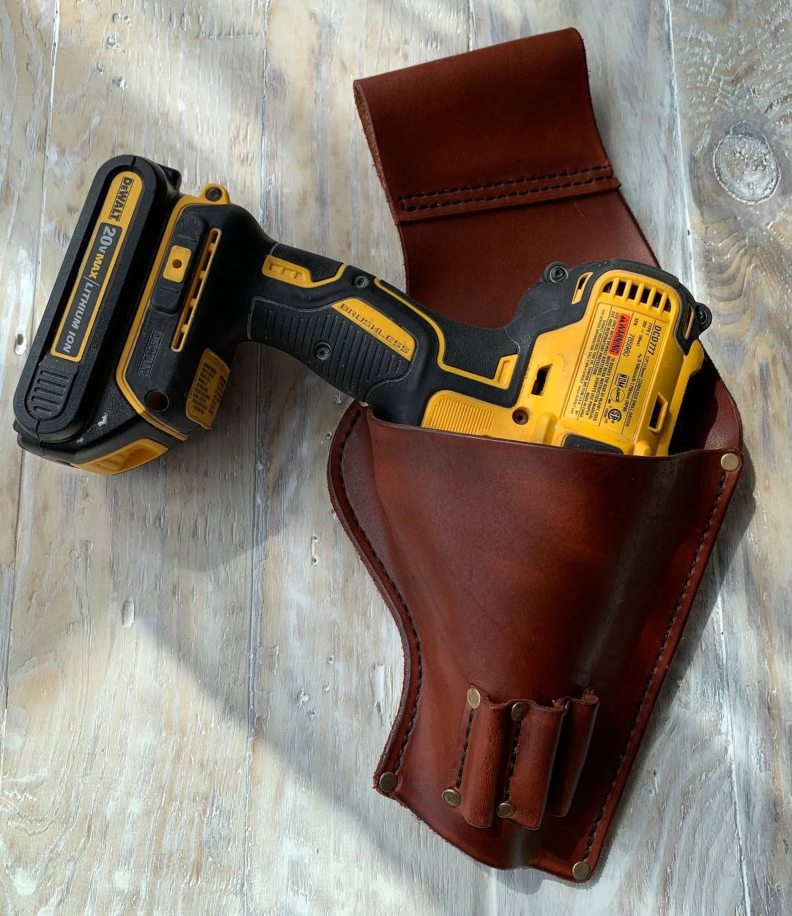 Pattern PDF Leather Drill Holster for Tool Belt - Etsy