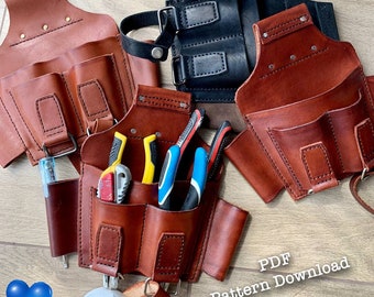 Leather Tool Belt - Etsy