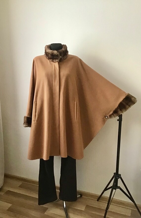 vintage italian wool cape - Gem