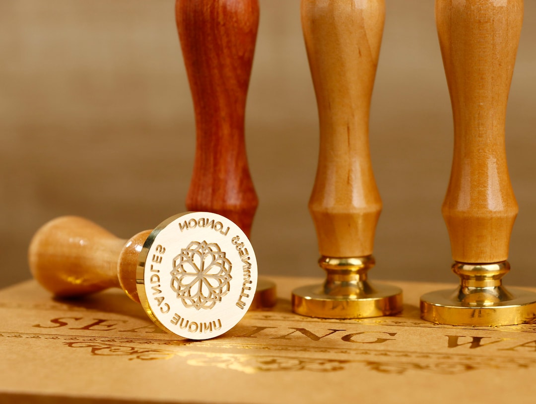 Custom Wax Seal Stamp for Gifts, Personalized Wax Seal for Wedding ...