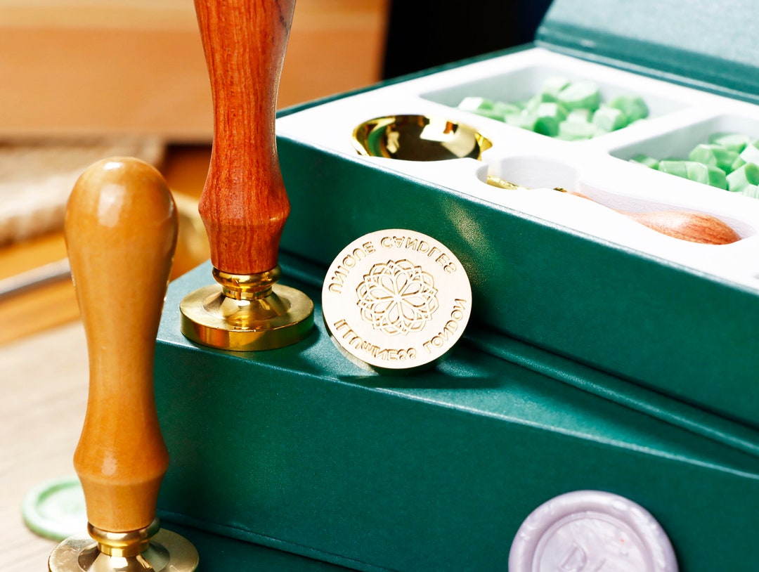 Business Logo Wax Stamp Custom Wax Seal Stamp Personalised - Etsy