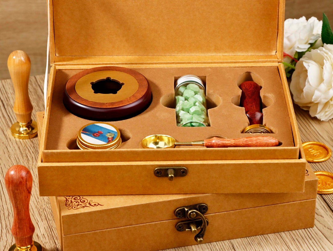 Custom Wax Seal Stamp for Personalized Gift, Wax Seal Stamp Kit for ...