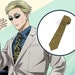 Cool Kento Nanami of Jujutsu Kaisen Tie Pattern Necktie Work | Gift for ...