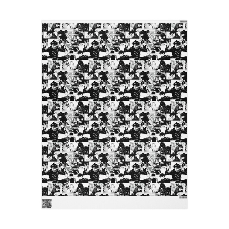 Cool Megumi Fushiguro of Jujutsu Kaisen in Black and White Manga ...