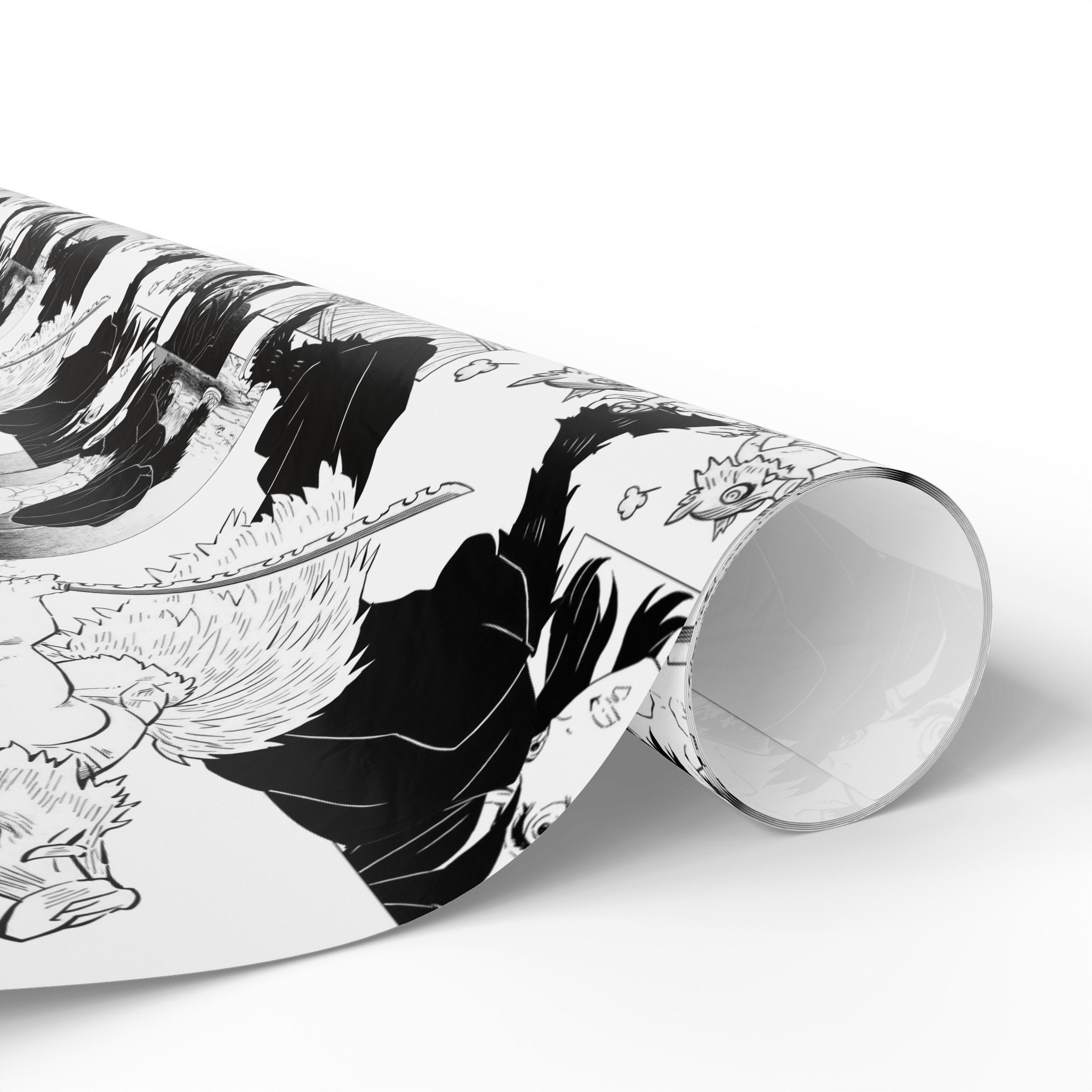 Cool Demon Slayer Inosuke Pig of Kimetsu No Yaiba in Black and White ...