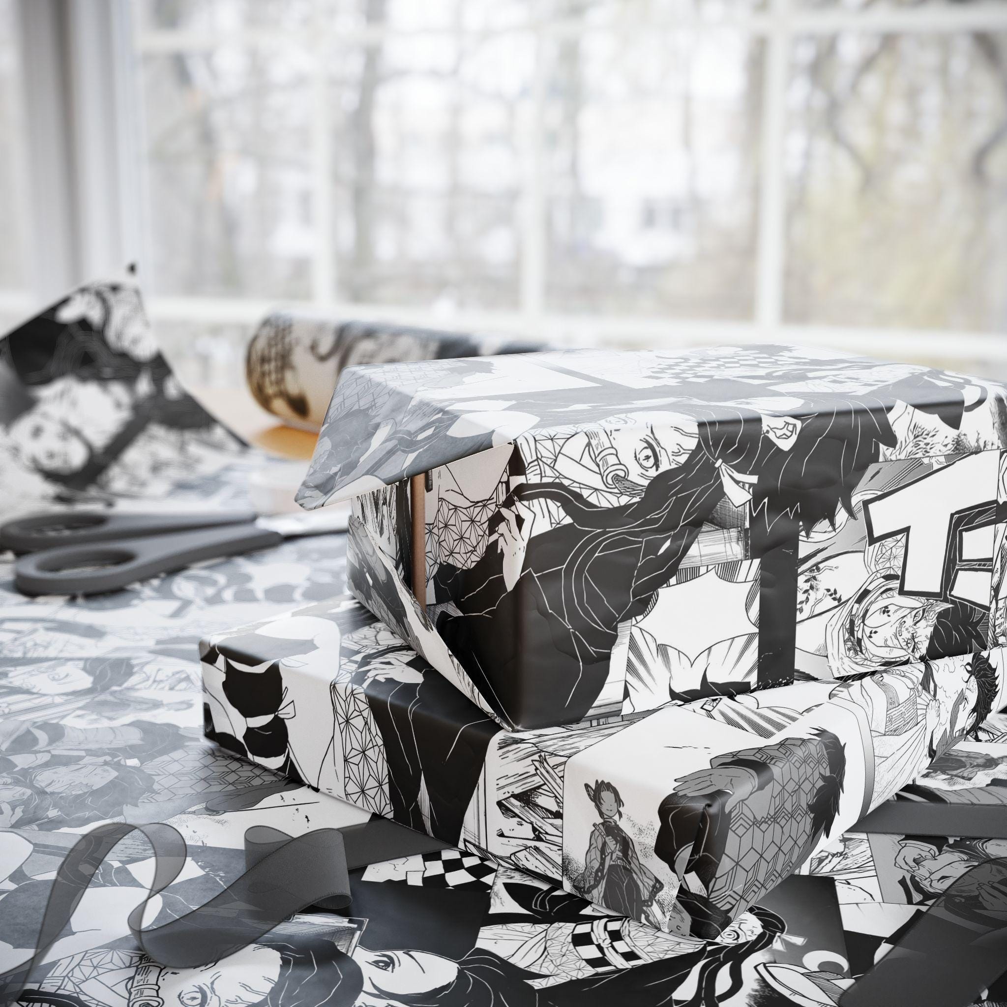 Siblings Demon Slayer Tanjiro and Nezuko Kamado of Kimetsu No Yaiba in ...