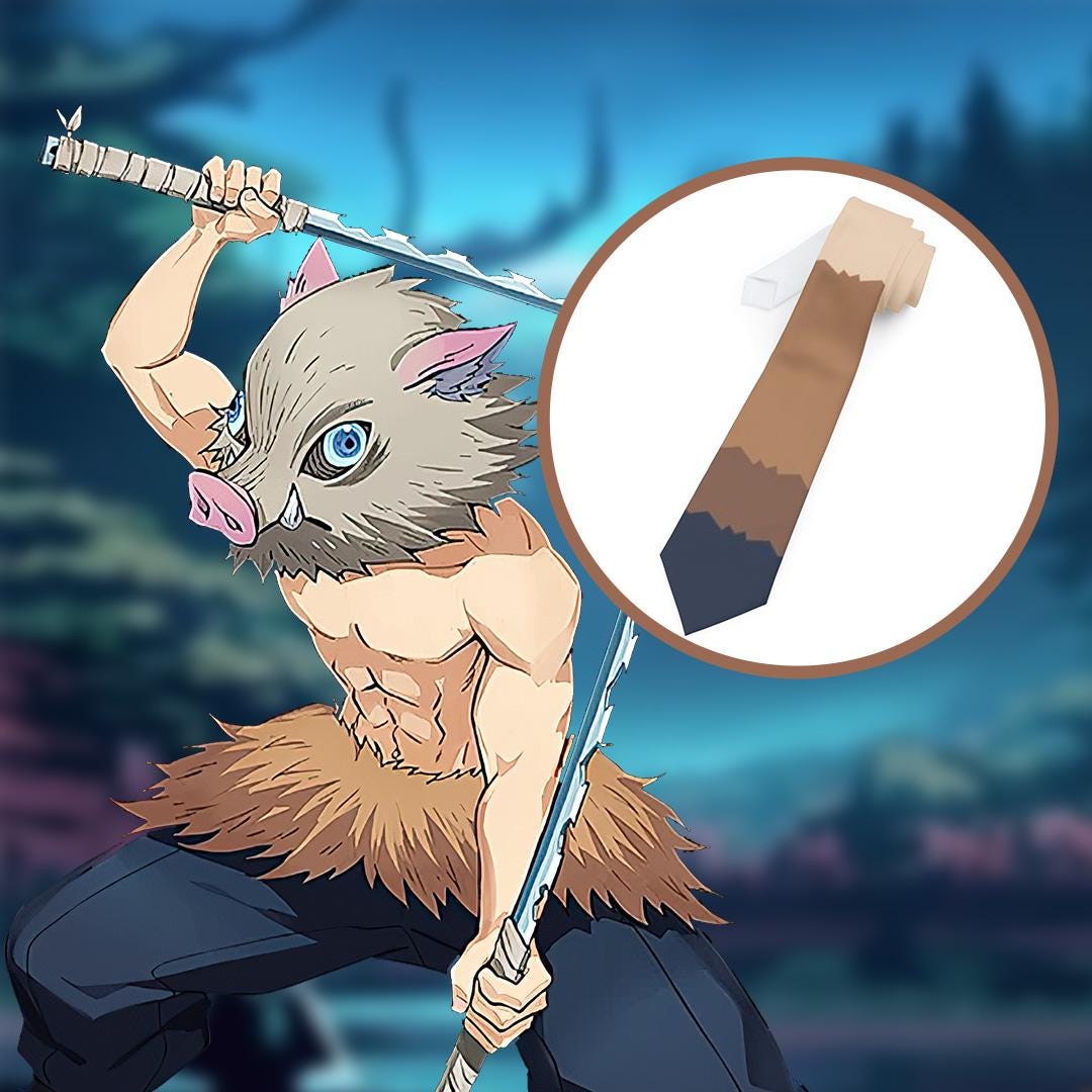 Badass Demon Slayer Inosuke Hashibira the Pig of Kimetsu No Yaiba ...