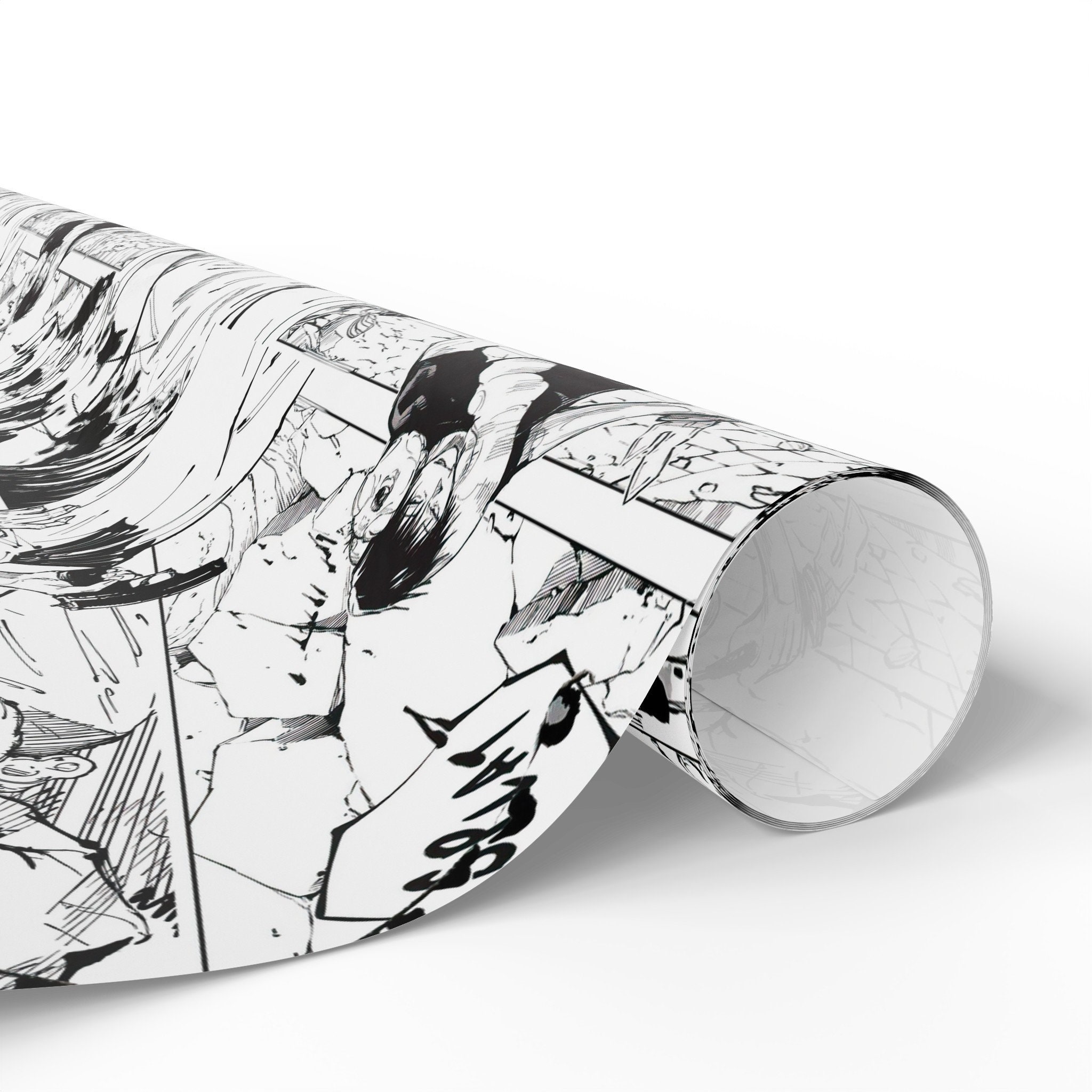 Fighting Toji Fushiguro of Jujutsu Kaisen in Black and White Manga ...