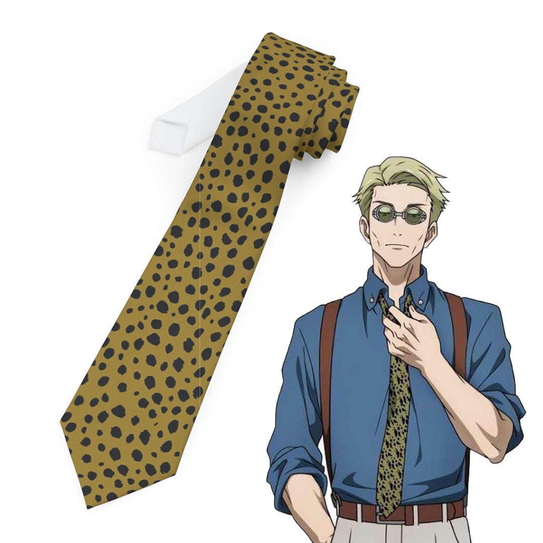Cool Kento Nanami of Jujutsu Kaisen Tie Pattern Necktie Work | Gift for ...