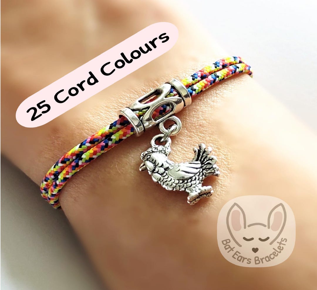 Chicken Bracelet Chicken Charm Love Chickens Gift Mother Hen Gift Charm ...