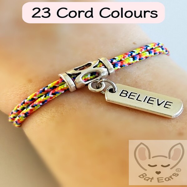 Believe Charm - Etsy
