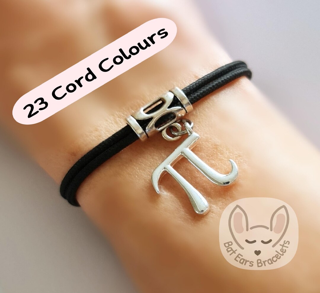 Pi Bracelet Science Geek Maths Gift Maths Pi Charm STEM Education ...
