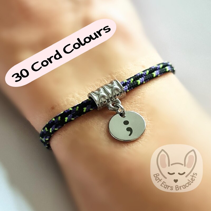 Semi Colon - Etsy