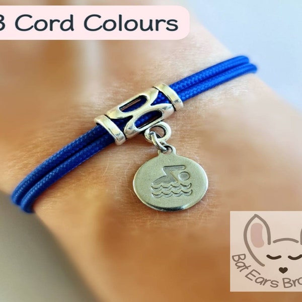 Swimmer Charm - Etsy