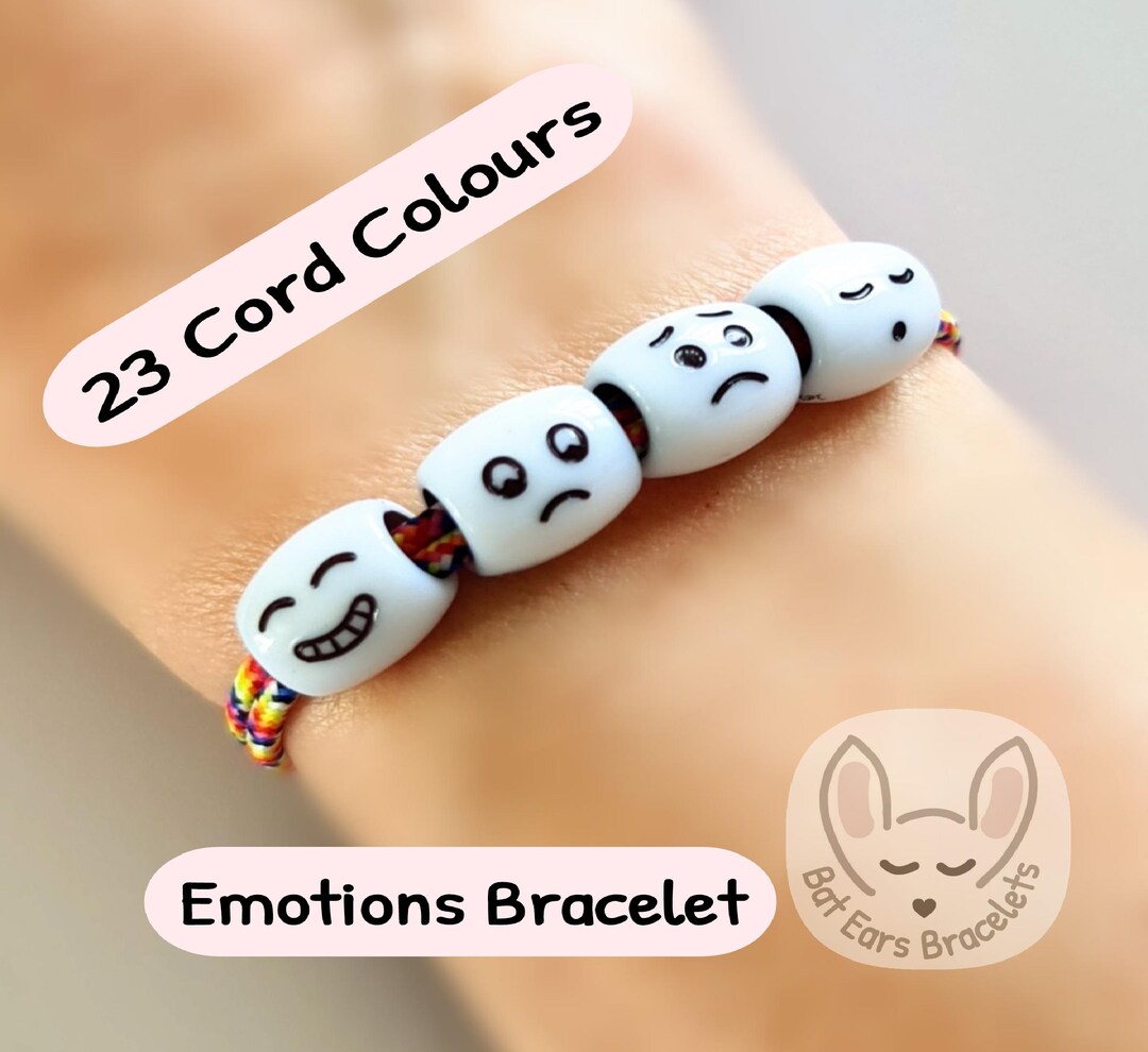 Emotion Zones Faces Bracelet Feelings Zones Gift Autism Awareness ...
