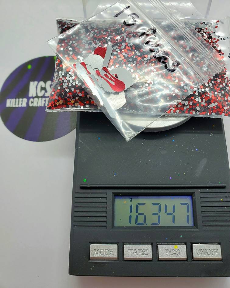 Jason Voorhees Glitter Foil Mix - 15g - Glitter Mix for Resin, Slime ...