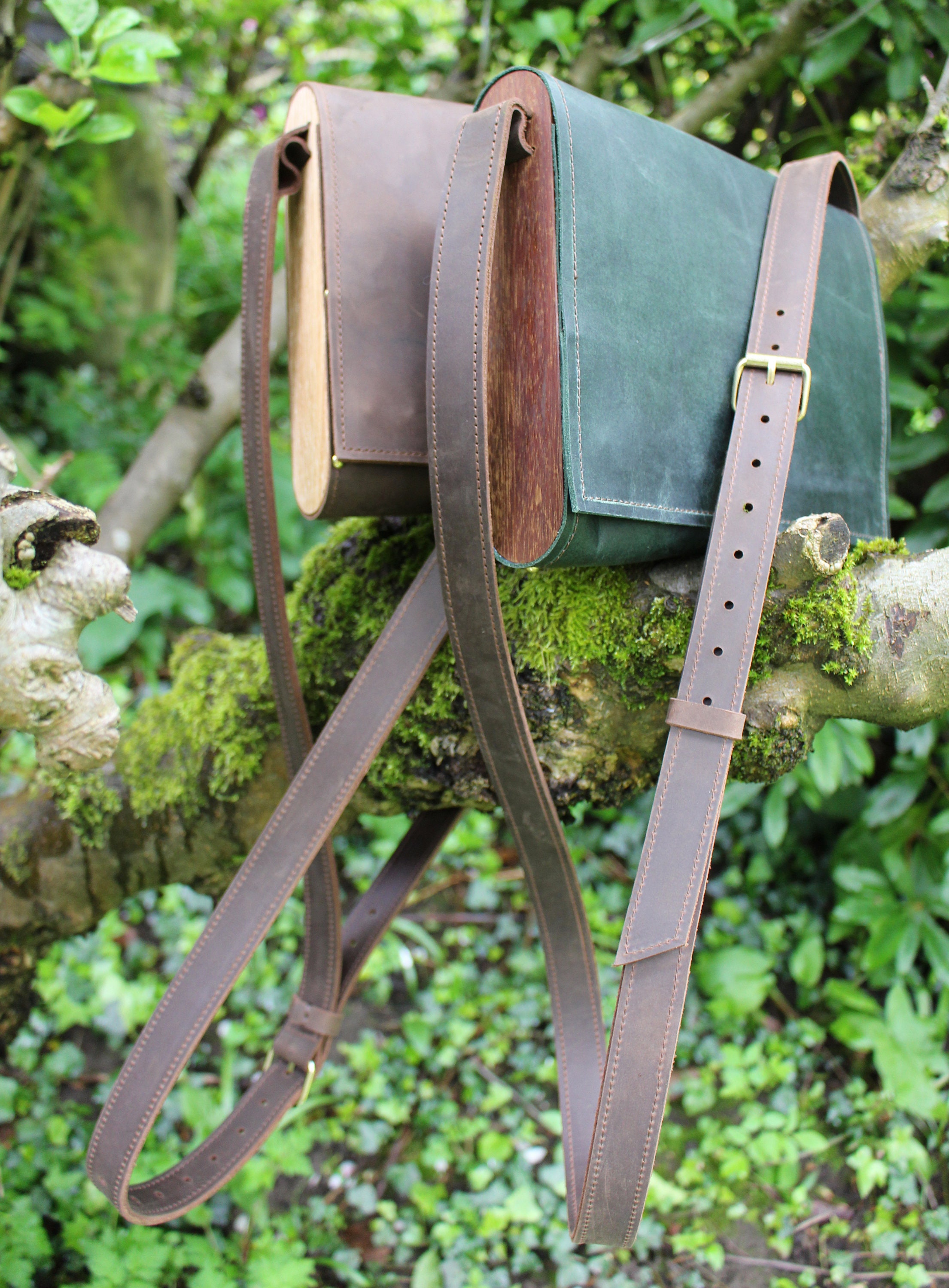 Holztasche mit Leder; Luxus-Ledertasche; Handgemachte Cross Body Bag ...