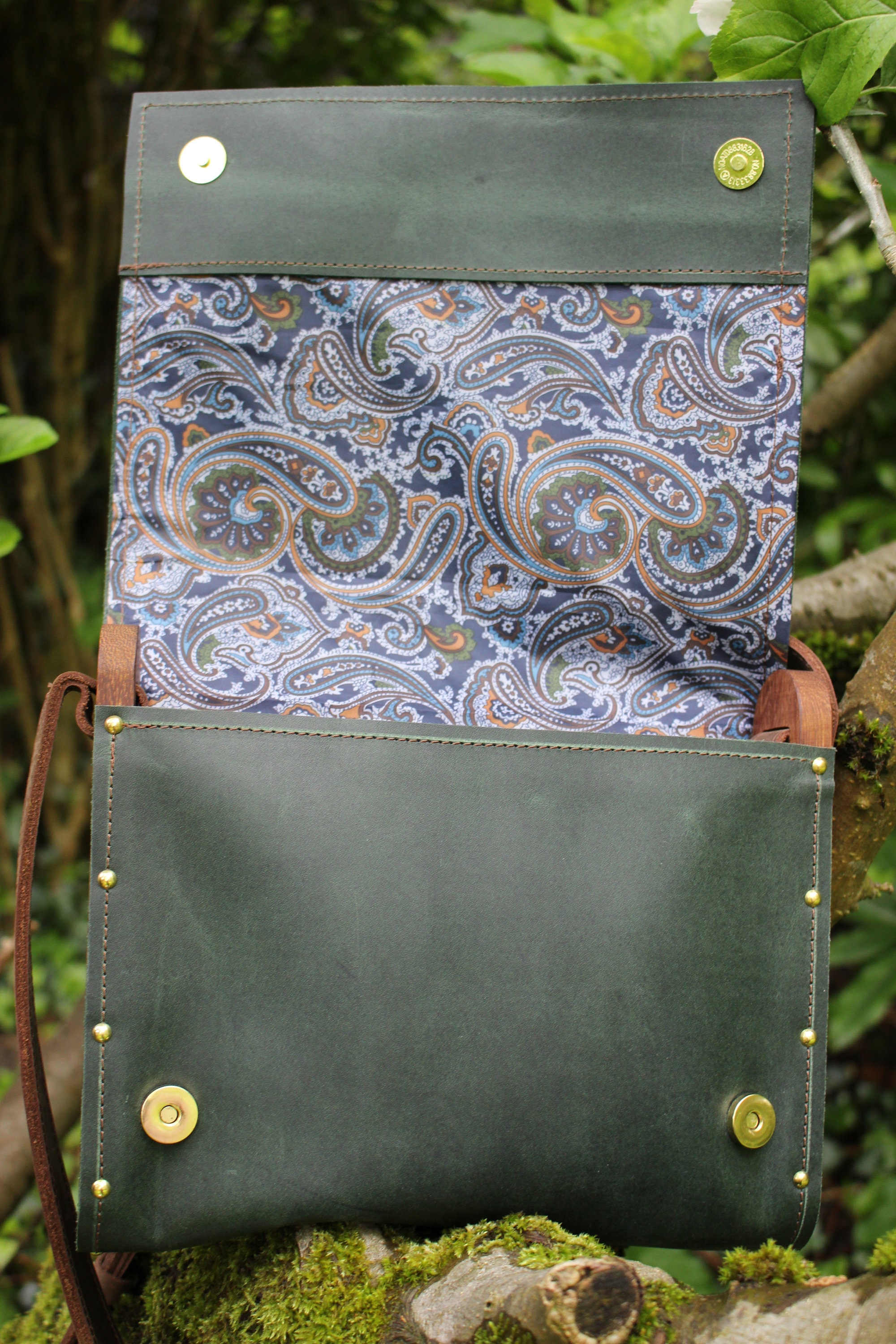 Holztasche mit Leder; Luxus-Ledertasche; Handgemachte Cross Body Bag ...