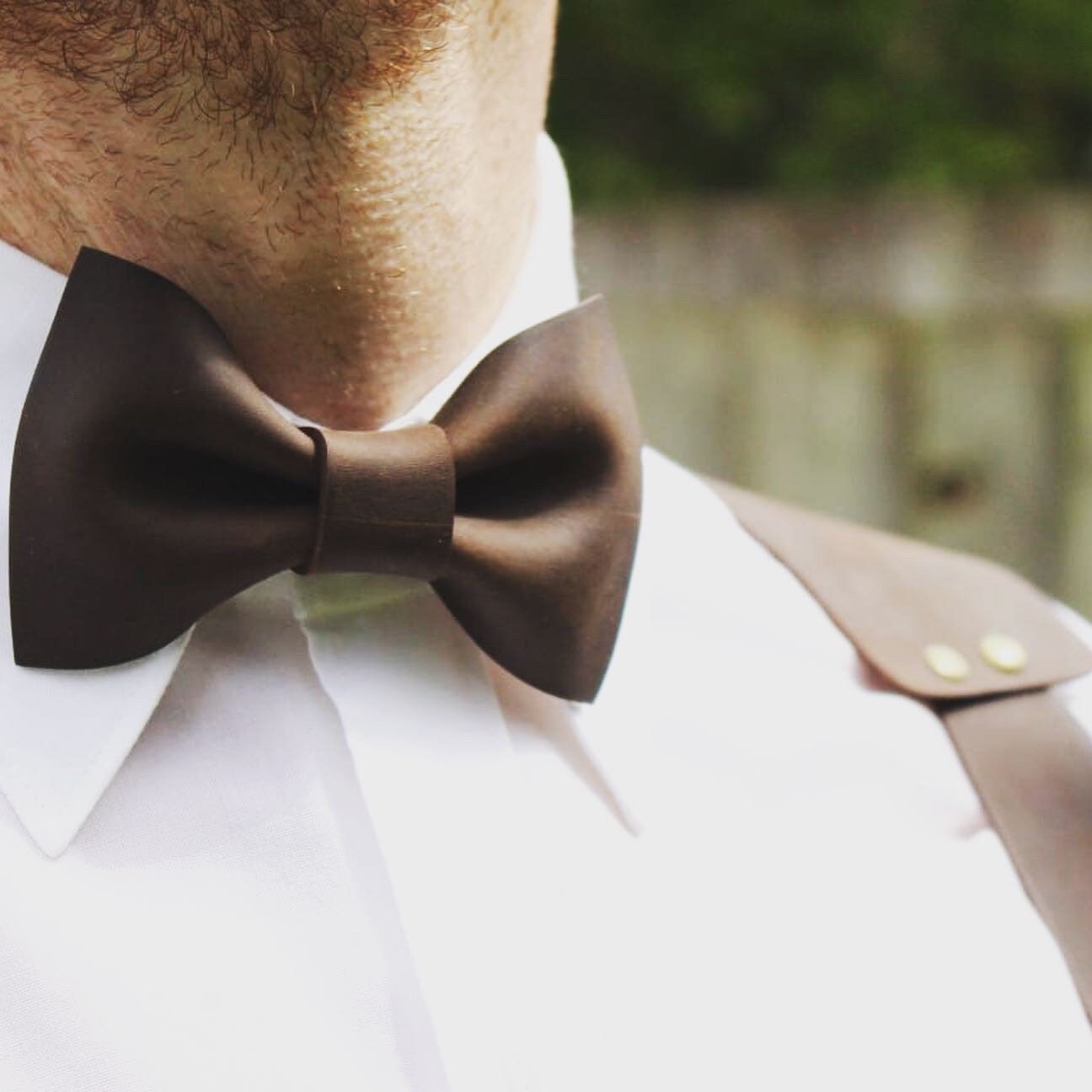 Leather Bow Tie, Classic Bow Tie, Bespoke Bow Tie, Best Man Gifts ...