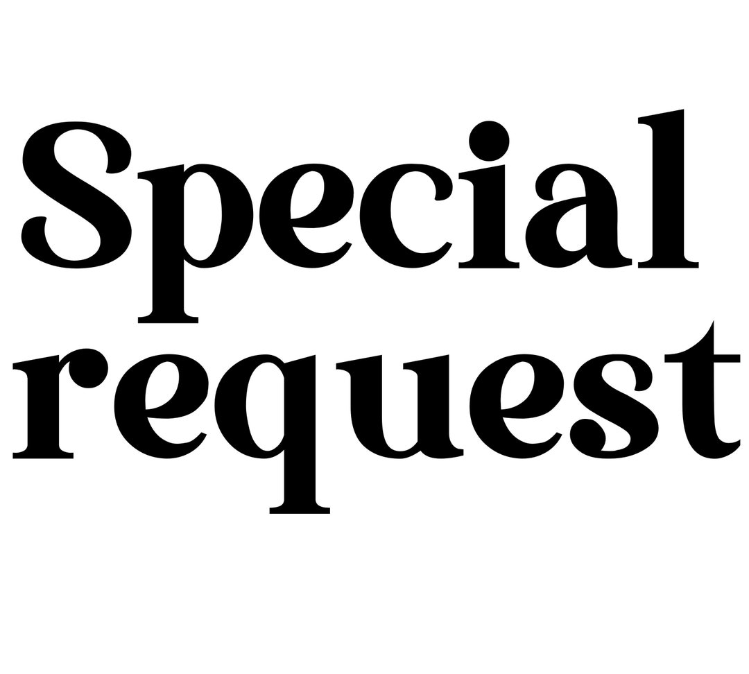 Special Request - Etsy