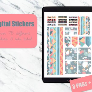 Digital Sticker Set for Digital Planning - Etsy