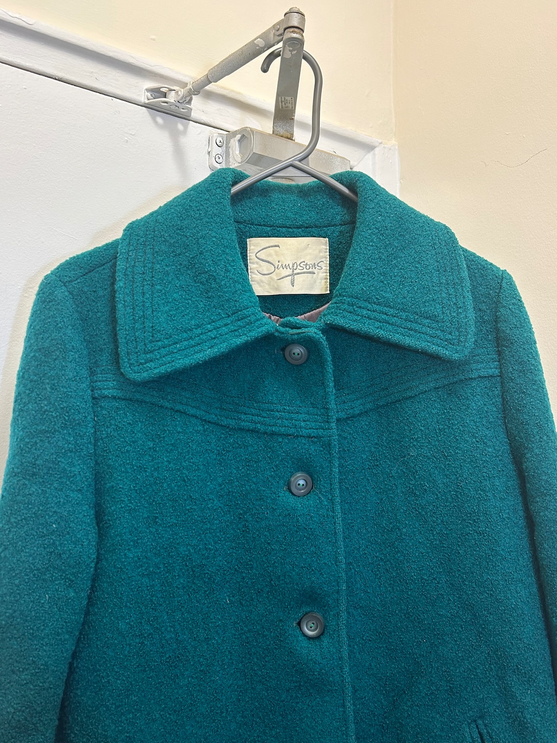 Vintage 100% Wool Coat - Etsy