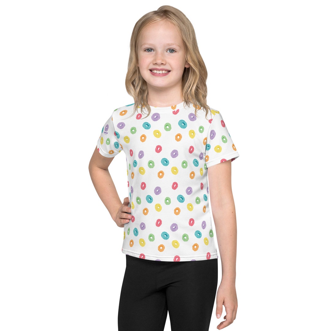 KIDS Loopy Crew Neck T-shirt - Etsy