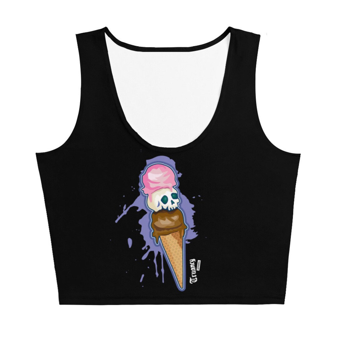 Ice Scream Crop Top - Etsy
