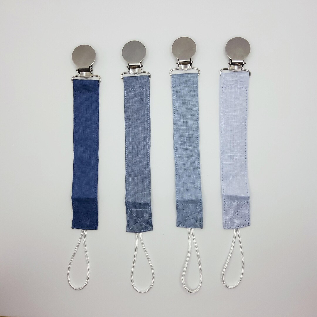 Baby Dummy Clips Cloth Dummy Holder Pacifier Clips Soother Clip Baby ...