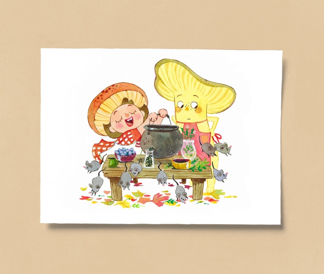 Rats Art Print - A5 - Etsy