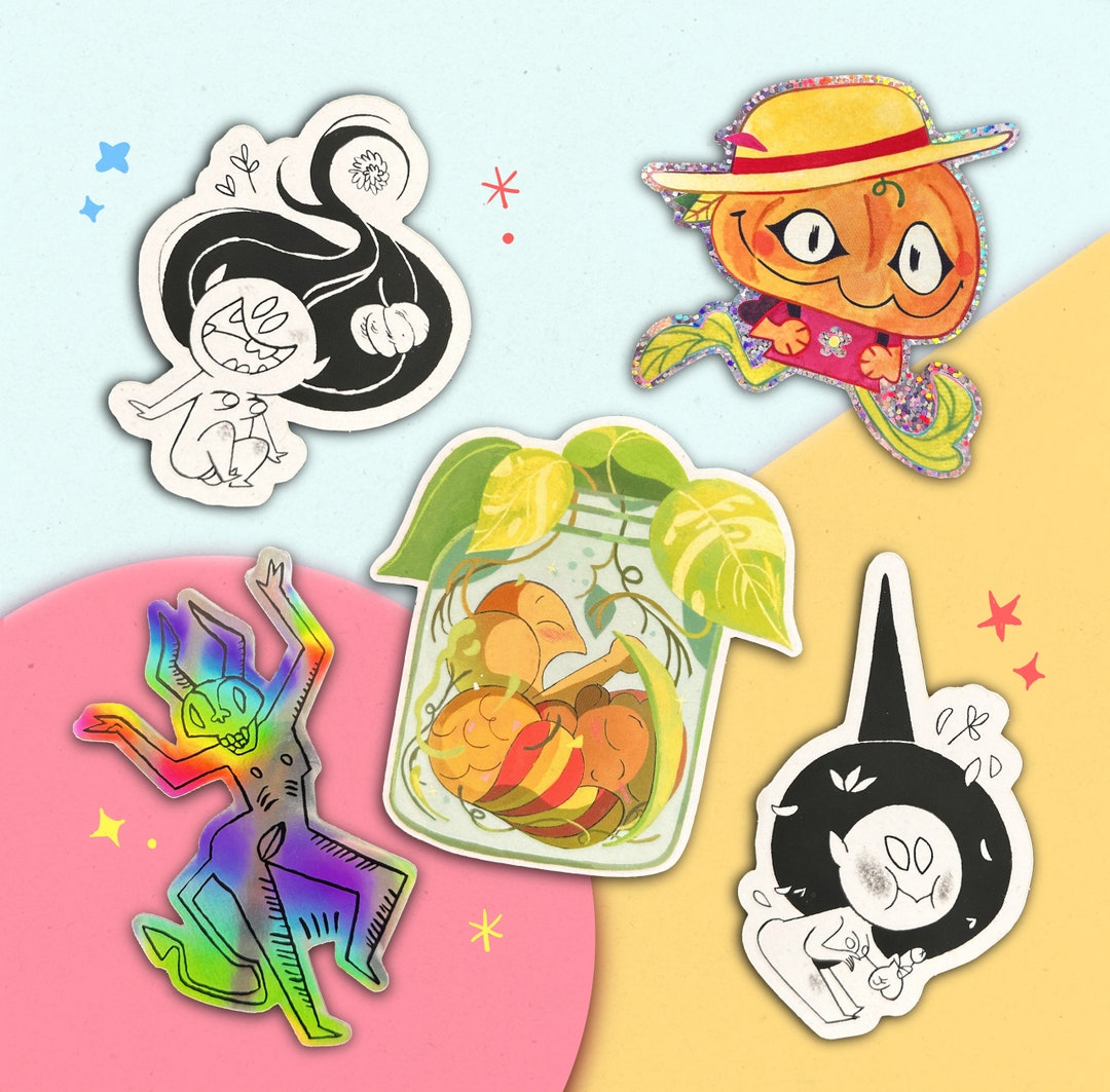 Stickers - Medium Size - Etsy