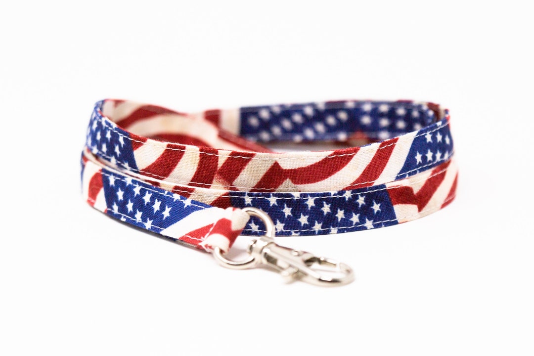 American Flag Lanyard, Optional Breakaway, 1/2" Wide, Skinny Fabric ...