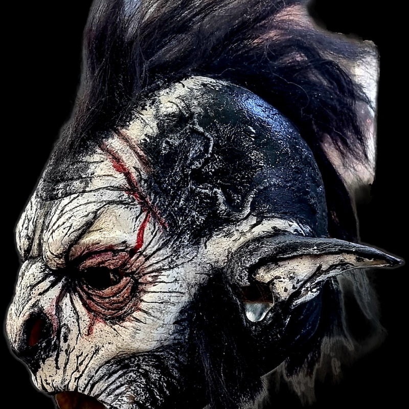 Latex orc mask - Etsy Polska