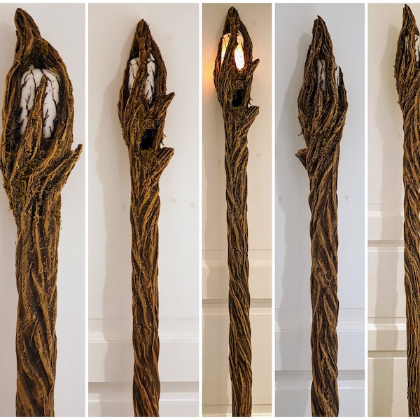 Wizard Staff - Etsy