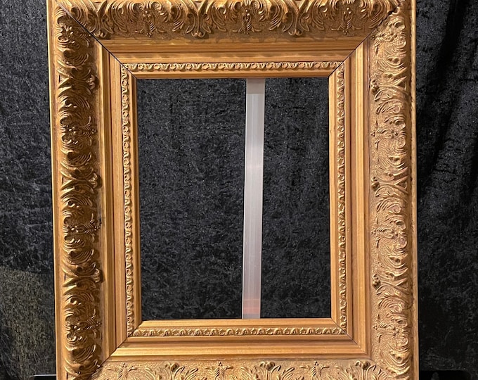 Heavy Lace Gold Vintage Wooden Picture Frames - Variety of Sizes - Etsy