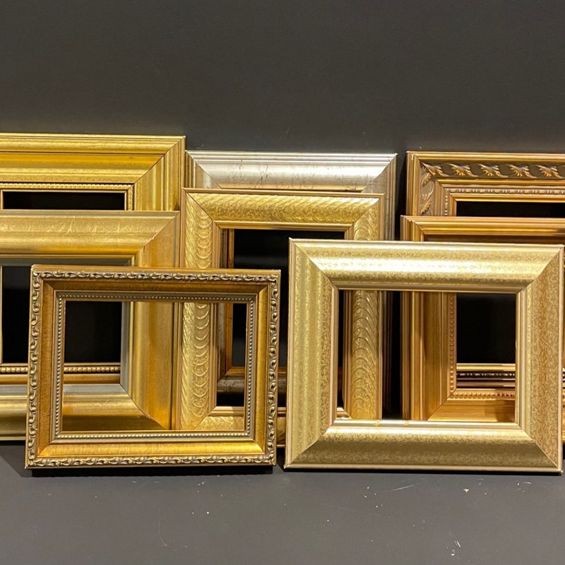 Gold Picture Frames - Etsy